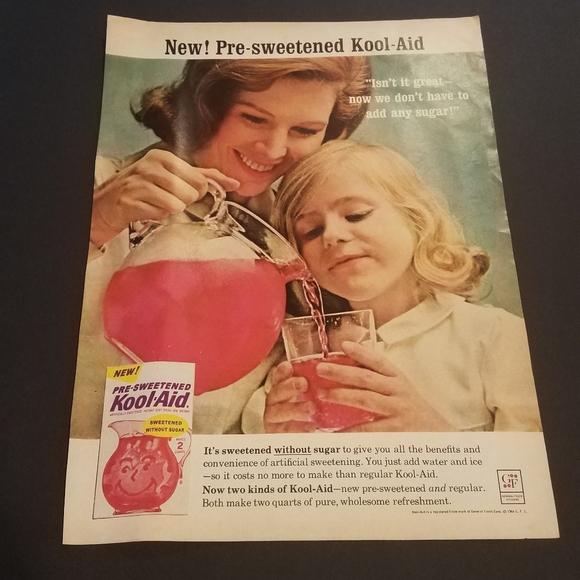 Vintage | Other | 964 Vintage Koolaid Advertisement | Poshmark